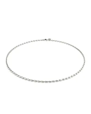 UNODE50 Soft Link Necklace - Silver