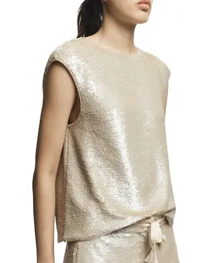 SAINT ART Bowen Sequin Tank