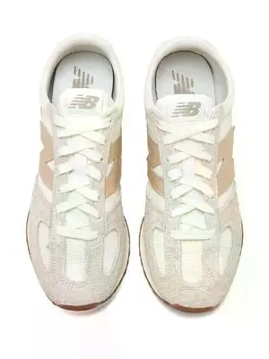 NEW BALANCE 471 Suede Mesh Sneakers - Neutrals