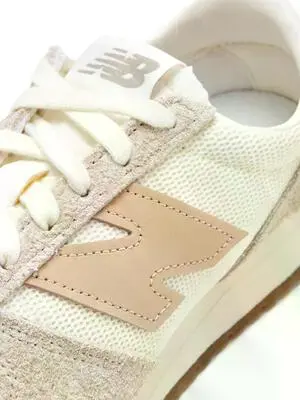 NEW BALANCE 471 Suede Mesh Sneakers - Neutrals