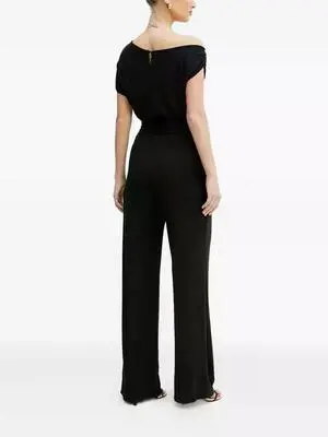 Guess Off-shoulder Belted Jumpsuit