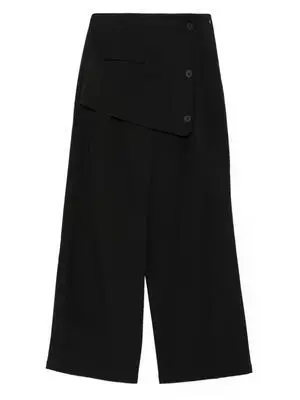 ELEH Button-embellishment Trousers