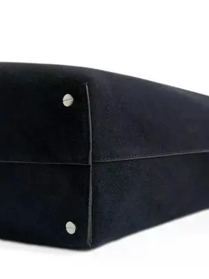 TOTEME Bevel Suede Shoulder Bag