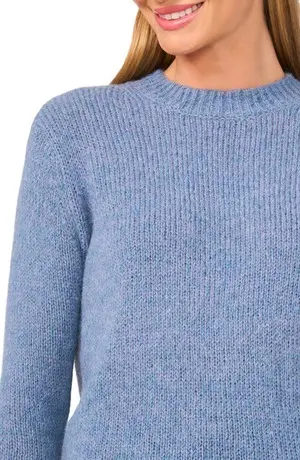 Halogen Crewneck Sweater - Aegean Blue