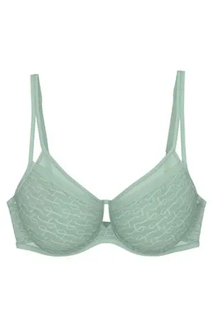 TRIUMPH Signature Sheer Minimizer Bra - Misty Turquoise
