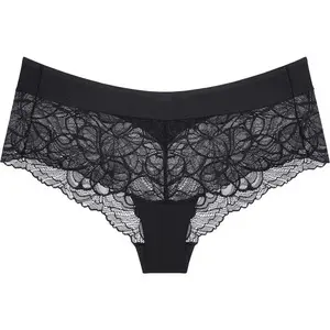 TRIUMPH Body Makeup Illusion Lace Briefs Panties - Black