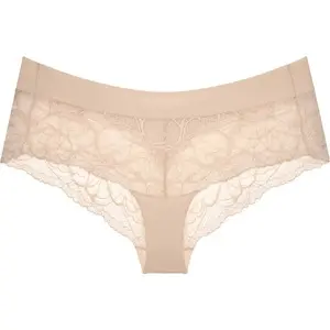 TRIUMPH Body Makeup Illusion Lace Briefs Panties - Nude Beige