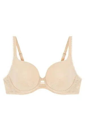 TRIUMPH Wild Rose Sensation Shaping Bra - Nude Beige