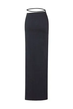 JENDUE Dreams Denim Maxi Skirt