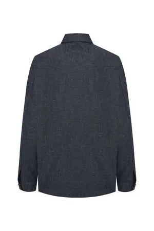 JENDUE Layered Denim Jacket