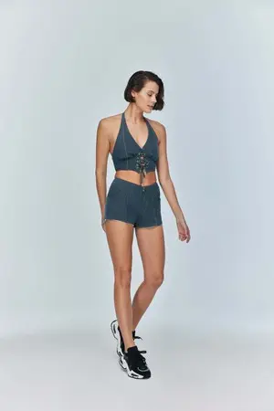 JENDUE Monte 2-in-1 Denim Jeans & Shorts