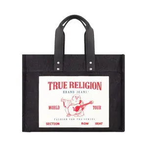 True Religion Large Denim Tote