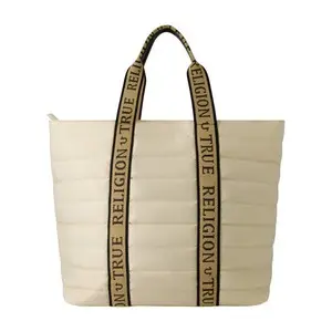 True Religion Nylon Quilted Tote