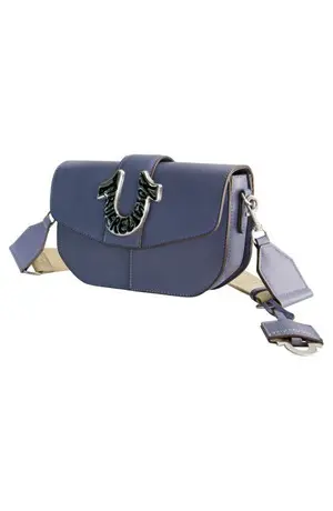 True Religion Shoulder Bag With Logo - Blue