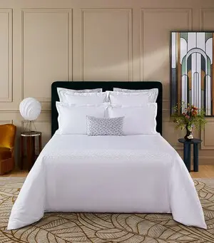 YVES DELORME Festons Super King Duvet Cover
