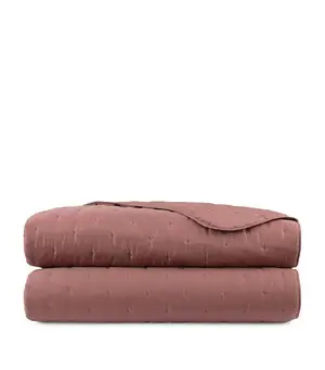YVES DELORME Triomphe Santal King Bedcover - Pink