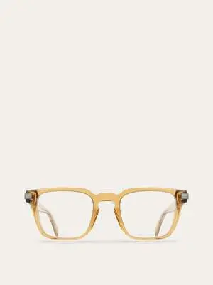 FERRAGAMO Square Optical Glasses - Orange