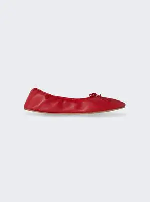Women's Red Flat Shoes