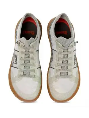 Camper Logo-detail Knitted Sneakers - Neutrals