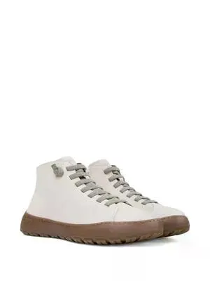 Camper Lace-up Leather High-top Sneakers