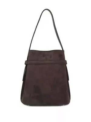 TOTEME Suede And Leather Shoulder Bag