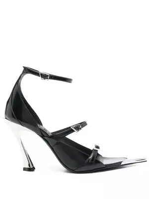 MUGLER 95mm Leather Sandals