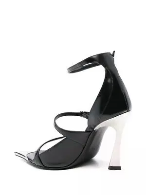 MUGLER 95mm Leather Sandals