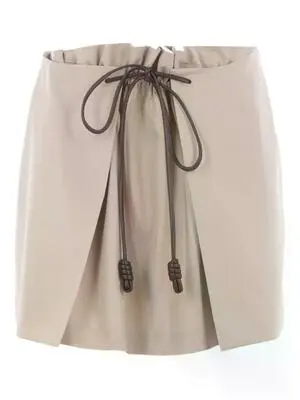 Loewe Drawstring Pleated Skirt