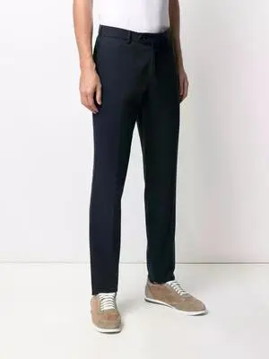 Brunello Cucinelli Mid-rise Slim Chinos - Blue