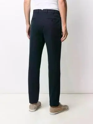 Brunello Cucinelli Mid-rise Slim Chinos - Blue