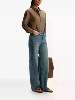 12 STOREEZ Wide-leg Jeans