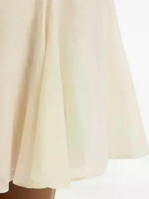 12 STOREEZ Pleated Mini Skirt - Neutrals