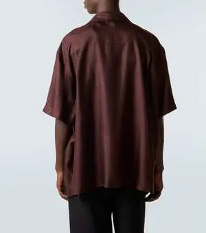 Loewe Albers Silk Twill Bowling Shirt