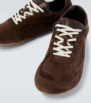 Bottega Veneta Orbit Flash Suede Sneakers