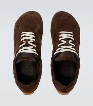 Bottega Veneta Orbit Flash Suede Sneakers