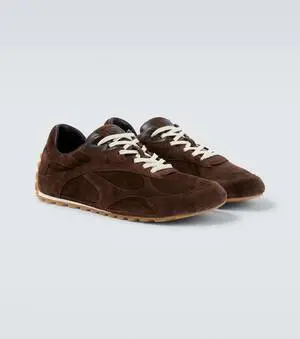 Bottega Veneta Orbit Flash Suede Sneakers