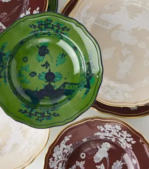 GINORI 1735 Oriente Italiano Porcelain Dinner Plate - Beige
