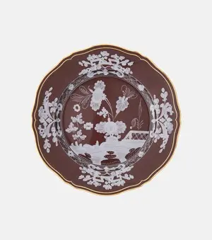 GINORI 1735 Oriente Italiano Porcelain Soup Plate - Brown