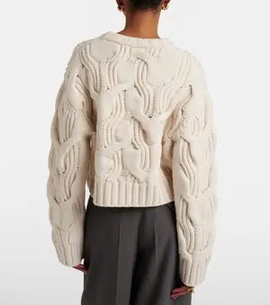 Bottega Veneta Oversized Wool Crewneck Sweater