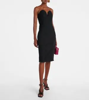 Bottega Veneta Riva Leather Heeled Sandals - Black