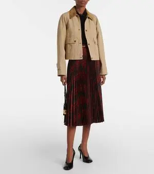 Burberry Cotton Gabardine Jacket