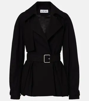 Loewe Balloon Cotton Jacket - Black