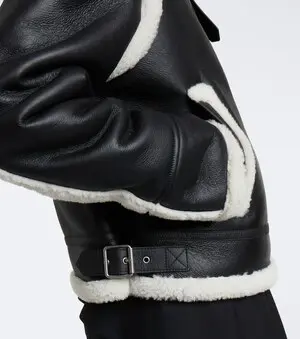Loewe Leather Jacket - Black
