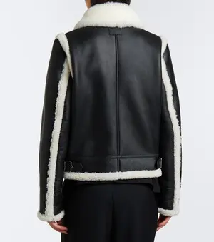Loewe Leather Jacket - Black