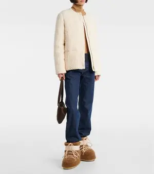 Moon Boot Icon Low Fleece Boots - Brown