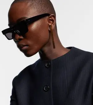 Khaite X Oliver Peoples 1985c Sunglasses - Black