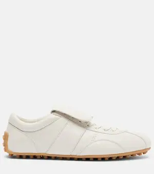 TOD'S Gommino Leather Sneakers - White