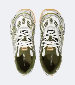 Bottega Veneta Orbit Sneakers - Silver