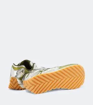 Bottega Veneta Orbit Sneakers - Silver