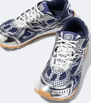 Bottega Veneta Orbit Sneakers - Silver